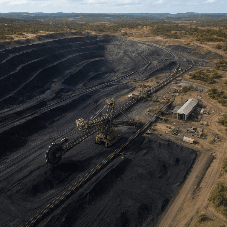 Bogie River Mine – Australia - Coal stock