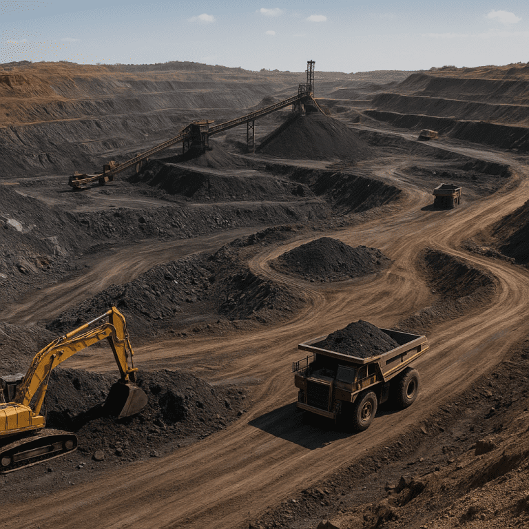 New Largo Mine – South Africa - Coal stock