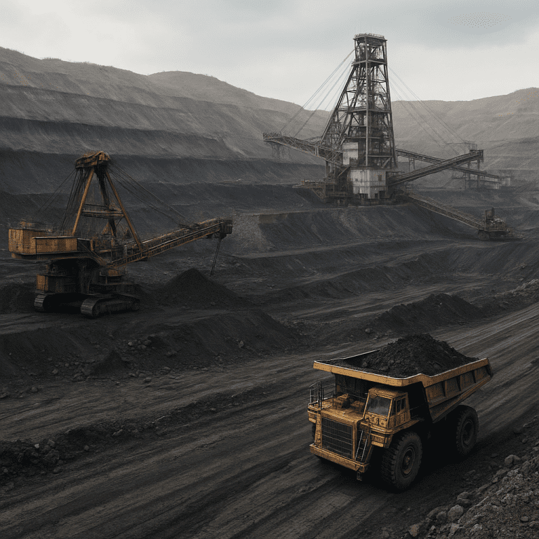 Pingdingshan Coal Mine – China - Coal stock