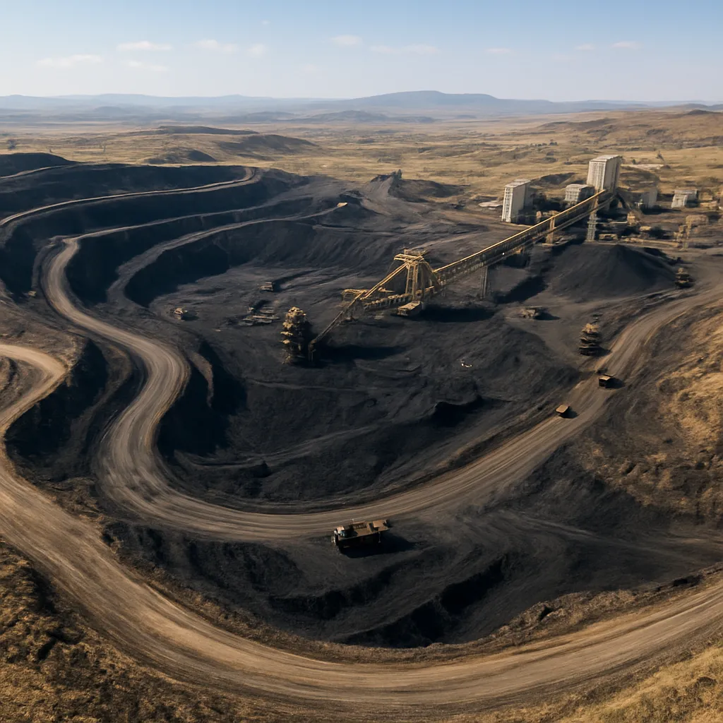 Optimum Coal Mine – South Africa - Coal stock